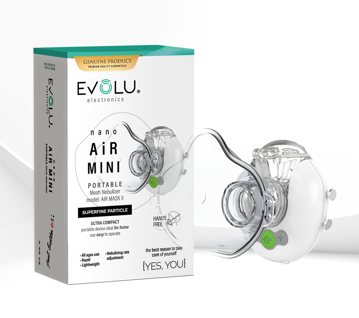 Inhaliatorius NANO AIR MINI – evolu.lt
