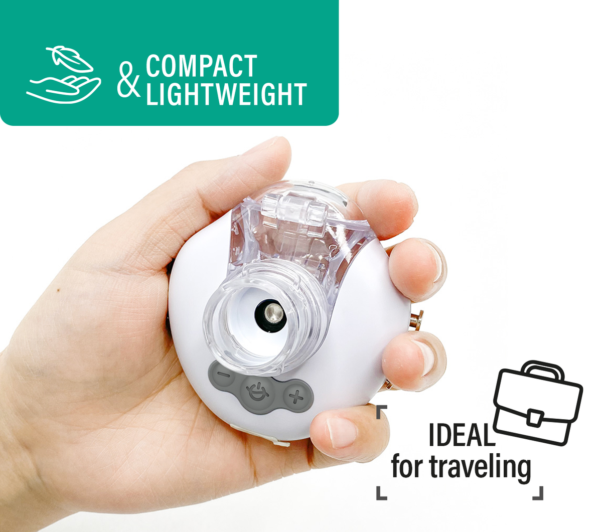 Portable mesh nebulizer NANO AIR MINI – evolu.lt